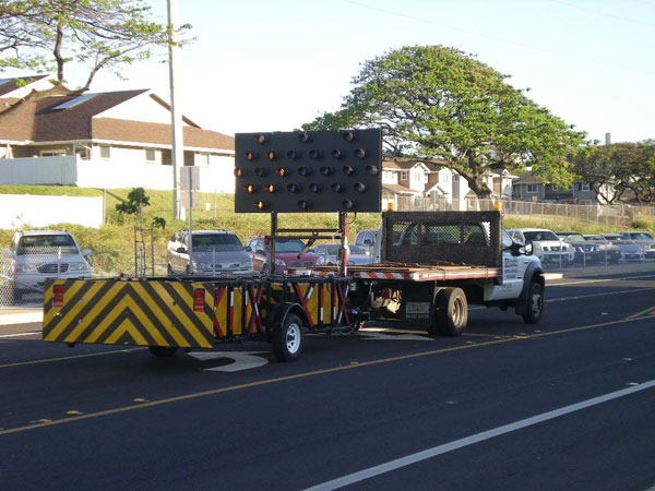 SST Trailer TMA (Truck Mounted Attenuator) | G P Roadway Solutions ...